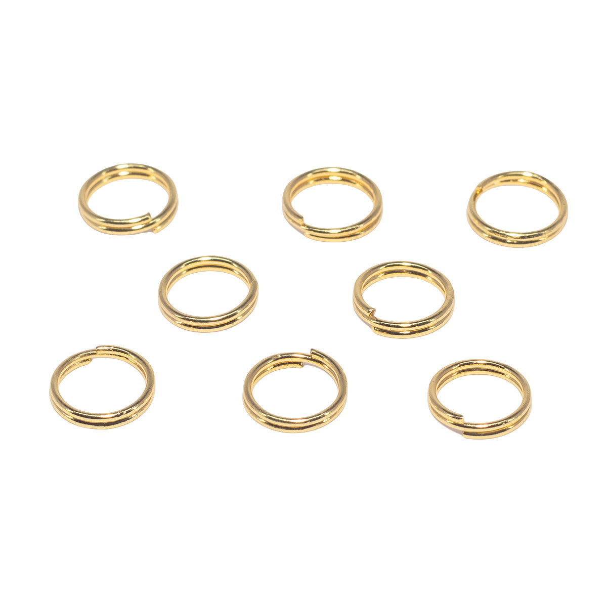 100pcs Double Split Jump Rings – girlglowdiy