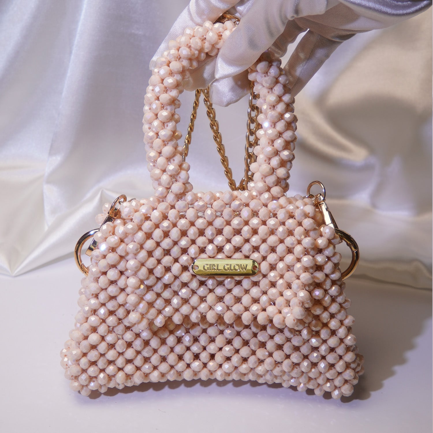 Crystal Curved Handbag – girlglowdiy